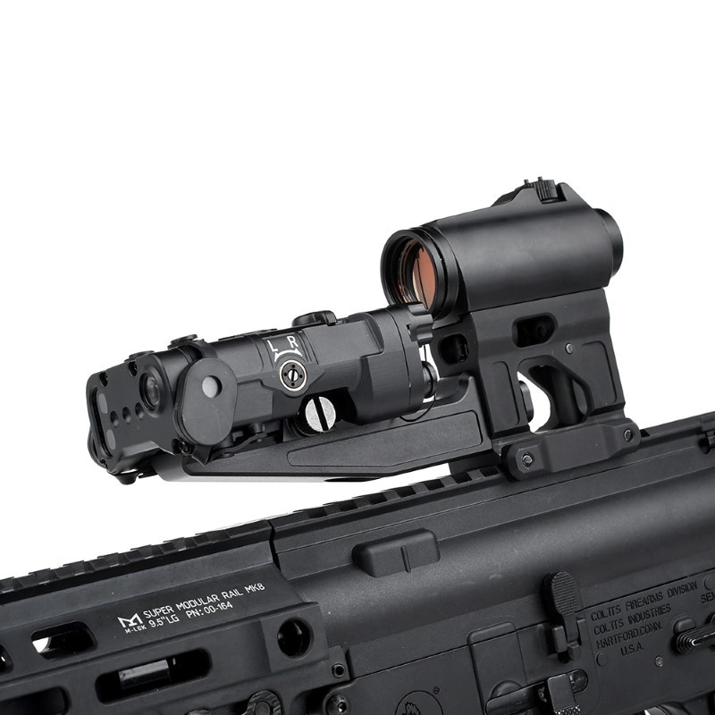 WADSN Support Picatinny skiff pour Micro mount - Noir