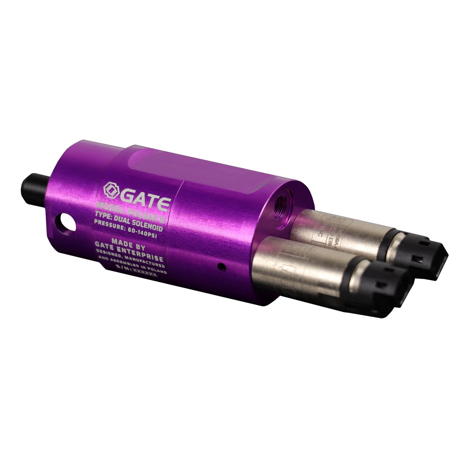 GATE PULSAR D HPA V2 dual-solenoid avec FCU TITAN II - REAR