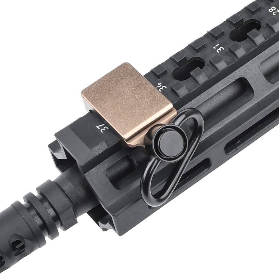 METAL 45 Offset QD Rotation attache sangle rail picatinny 20mm - DE