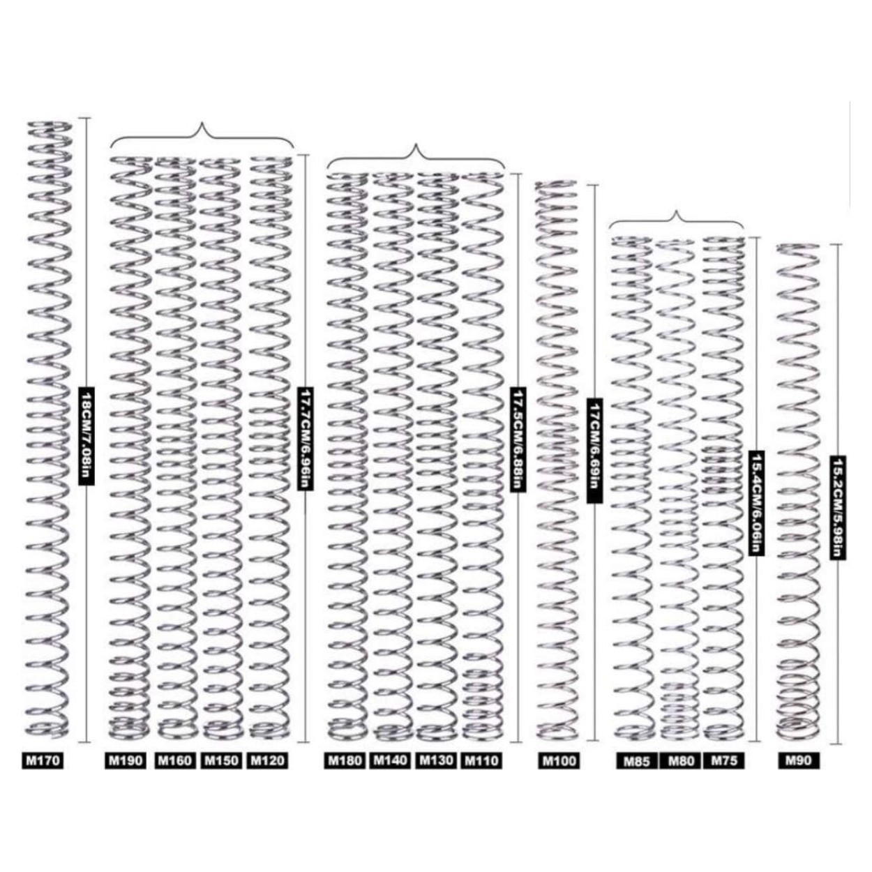 SHS ressort M190 pour AEG