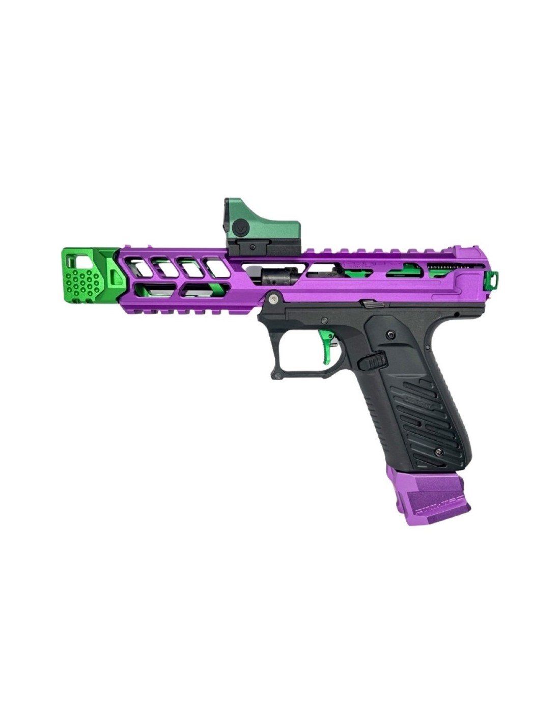 CTM compensateur CNC pour culasse longue FUKU-2 AAP-01 - Violet