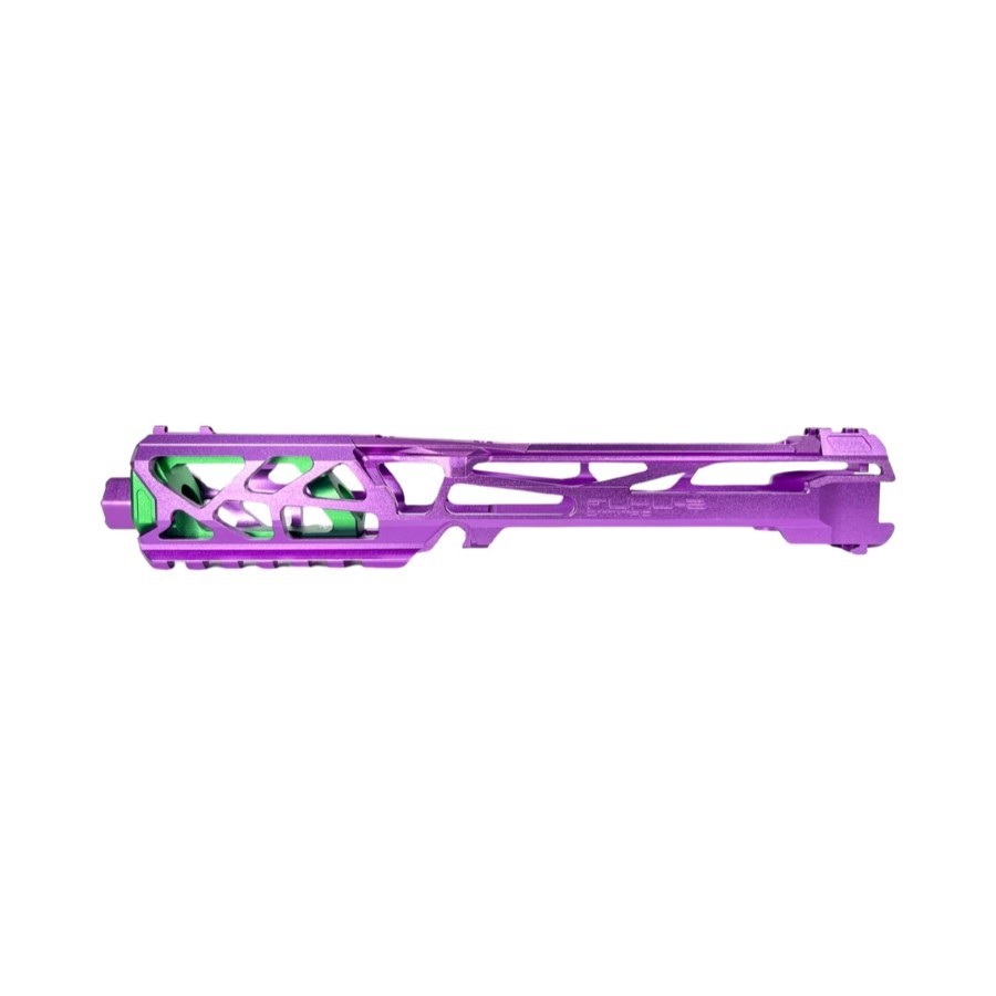 CTM tactical FUKU-2 upper CNC Skeleton pour AAP-01 - Violet / Vert