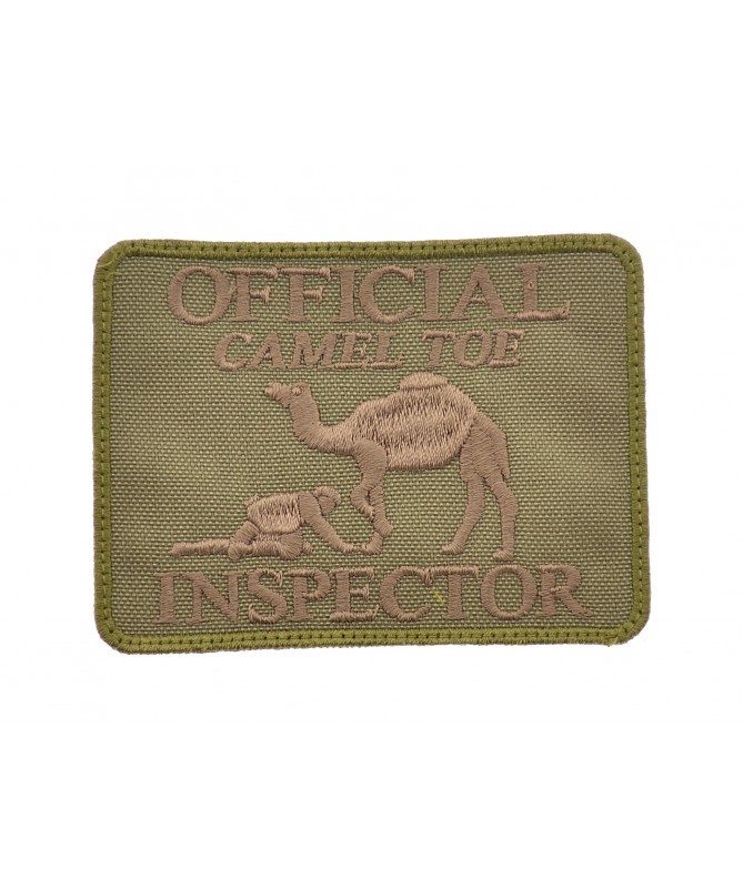 Patch Velcro Camel Toe Inspector - Tan
