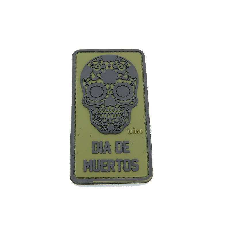 Patch velcro Dia De Muertos - Vert