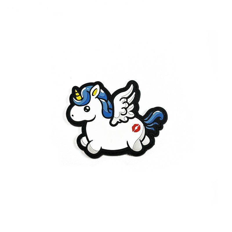 Patch Velcro Flying Unicorn KISSMYASS - Fullcolor