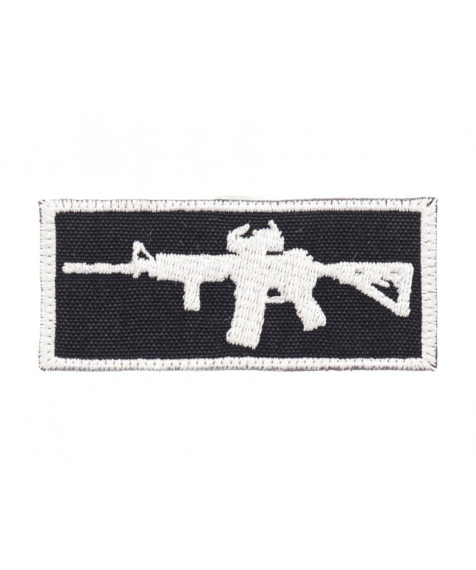 Patch Velcro M4 AR15 Assault Rifle - Noir
