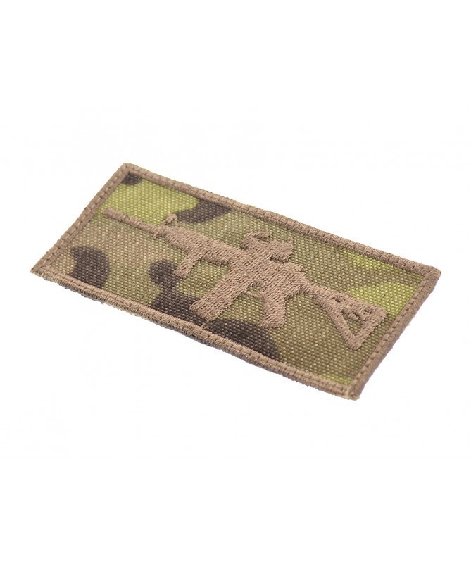 Patch Velcro M4 AR15 Assault Rifle - Multicam