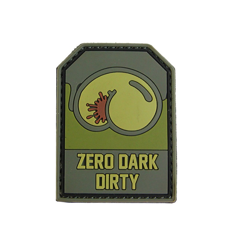 Patch Velcro Zero Dark Dirty - Vert