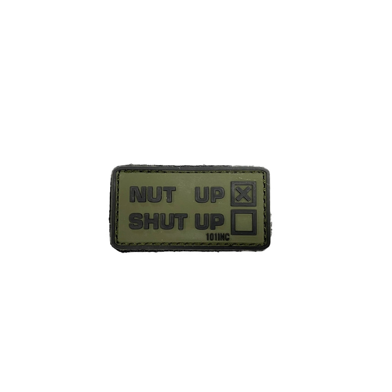 Patch - Nut Up Shut Up - Ranger Green