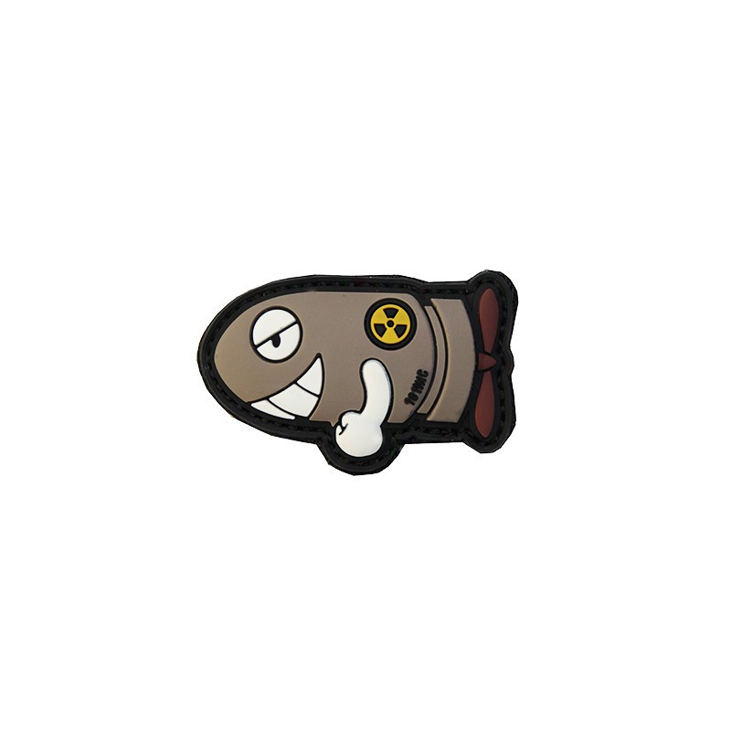 Patch Velcro Funny Torpedo - Gris