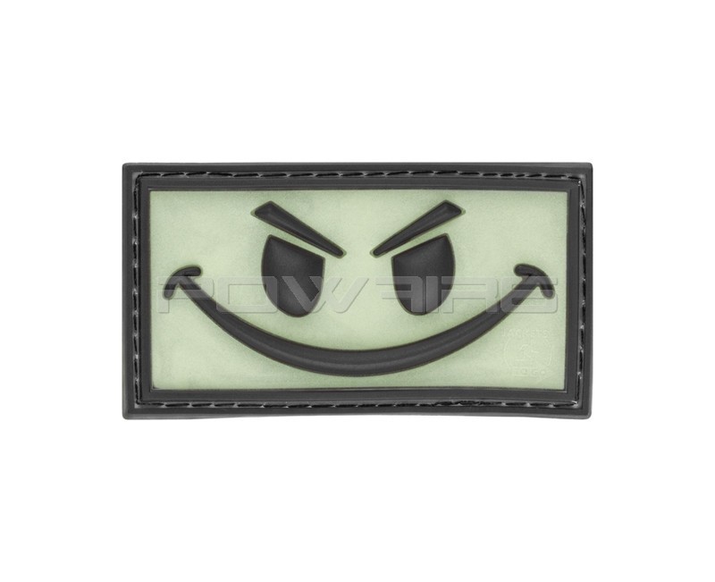 Patch Velcro Evil Smiley - Glowback