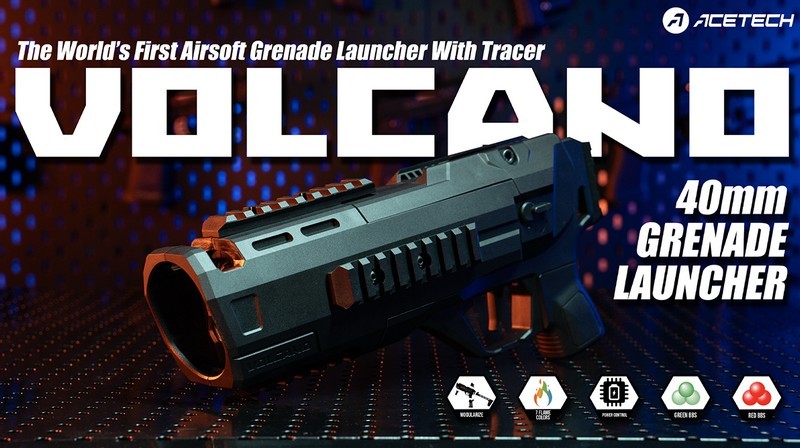 Acetech Lance grenade tracer 40mm Volcano