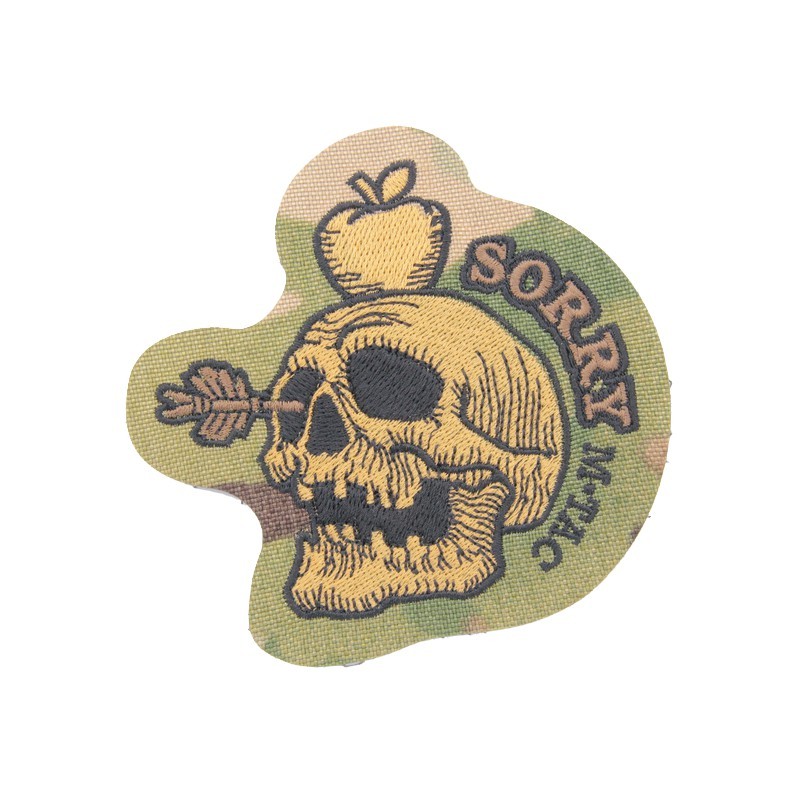 Patch brodé velcro Sorry - Multicam / Coyote