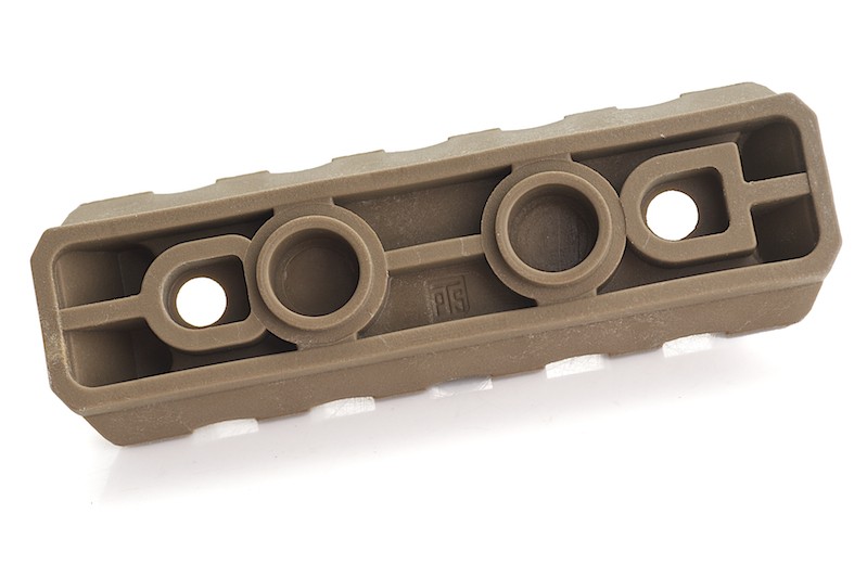 PTS rail keymod 5 Slots - Dark Earth