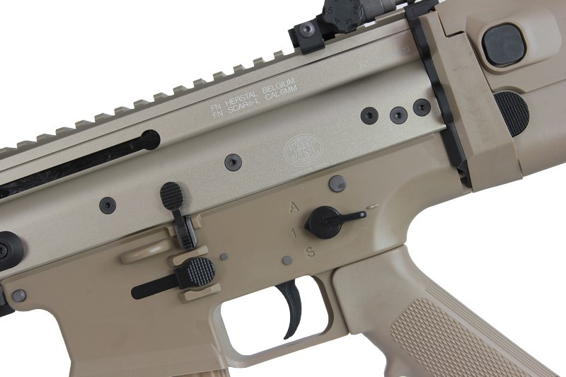 Cybergun WE SCAR MK16-L Open Bolt GBBR Dark Earth