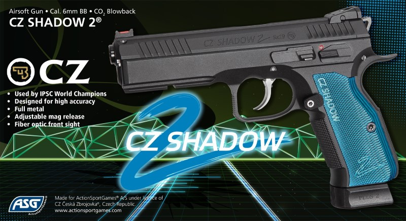 ASG réplique CZ Shadow 2 CO2