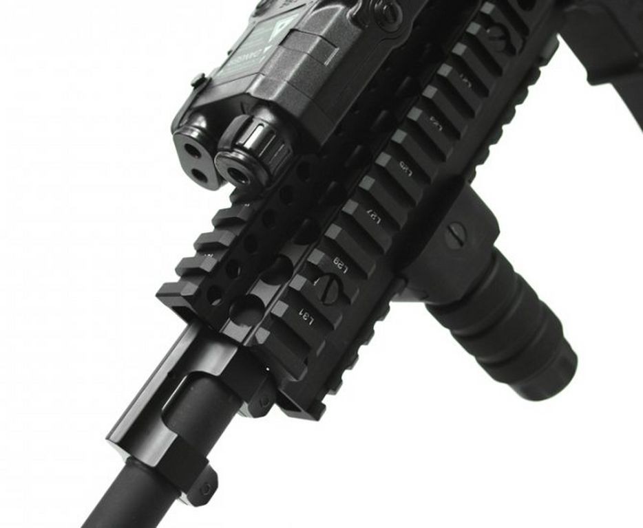 Madbull Daniel Defense Omega X Rail (7 Inch / Black) MB-OMX-7BK