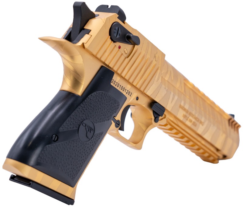 Cybergun WE DESERT EAGLE L6 Tiger Stripes gaz Gold
